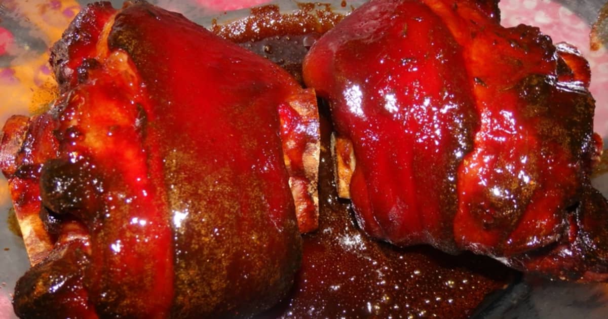 Jarret de porc laqué "wädele" comme en Alsace - Recette par Au Cochon ...