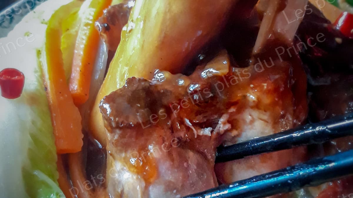 Jarret de porc braisé à la chinoise "ti pang" - Recette par Les petits ...
