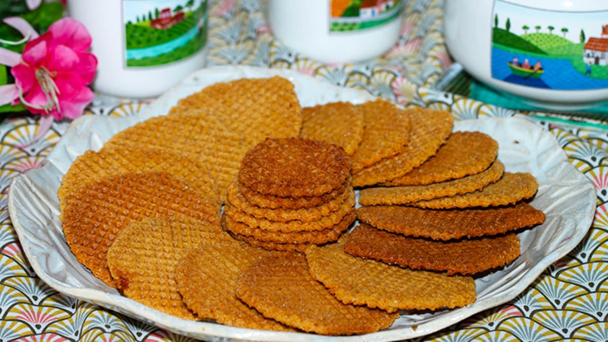 Gaufrettes fines - Recette par Jackie