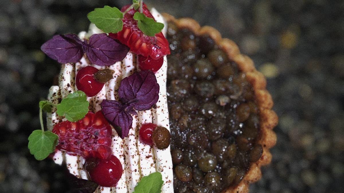 Tartelette de lentilles - Recette par Rodolphe Regnauld