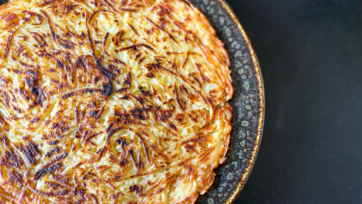 Pommes Darphin ou pommes paillasson - Recette par Chef Simon