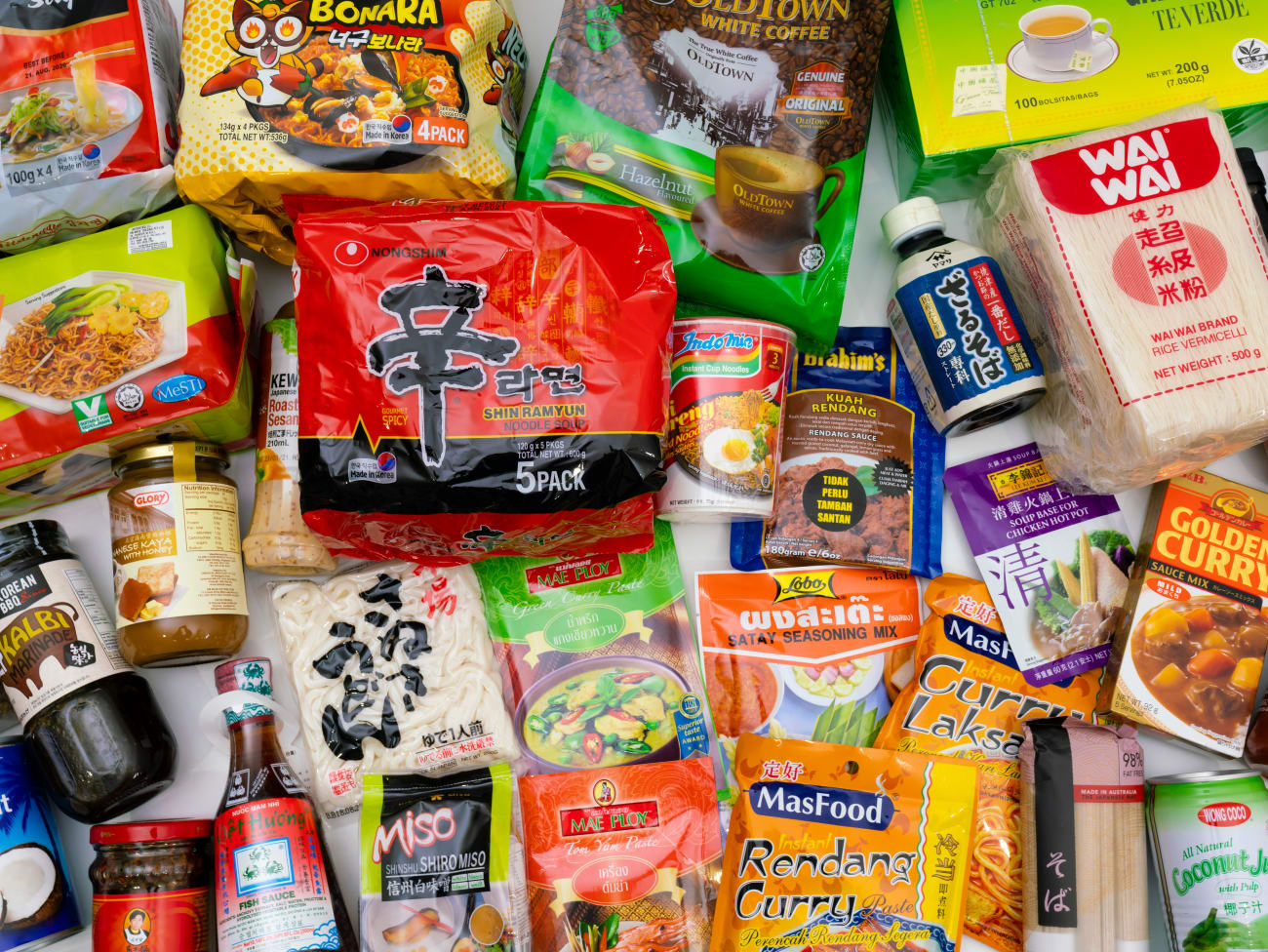 La cuisine asiatique : sauces, condiments et ingrédients typiques des ...