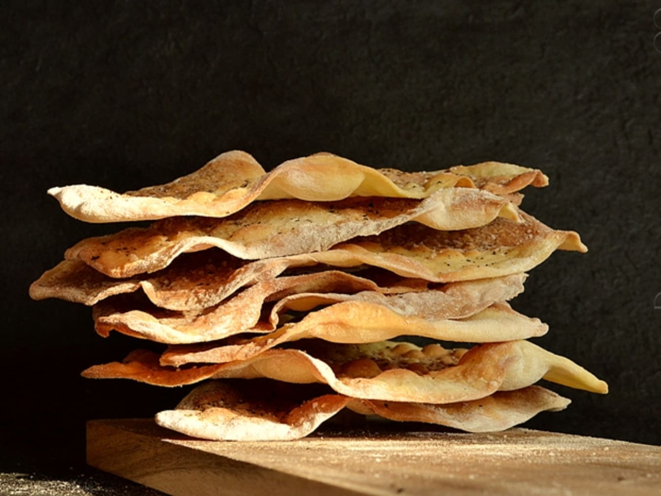 Pain croquant à l'huile d'olive - Recette par Isabelle