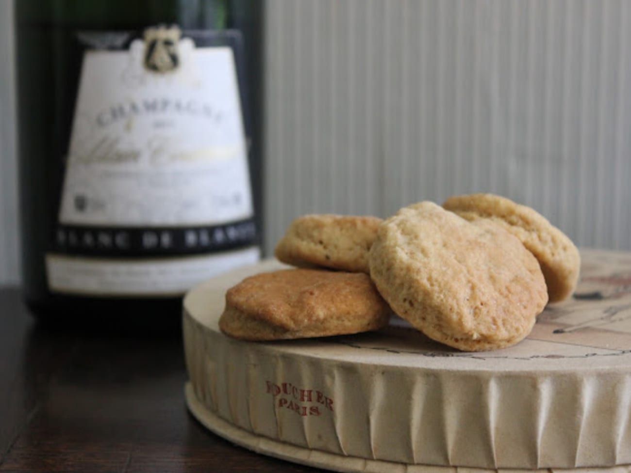 Biscuits au champagne - Recette par Milounette