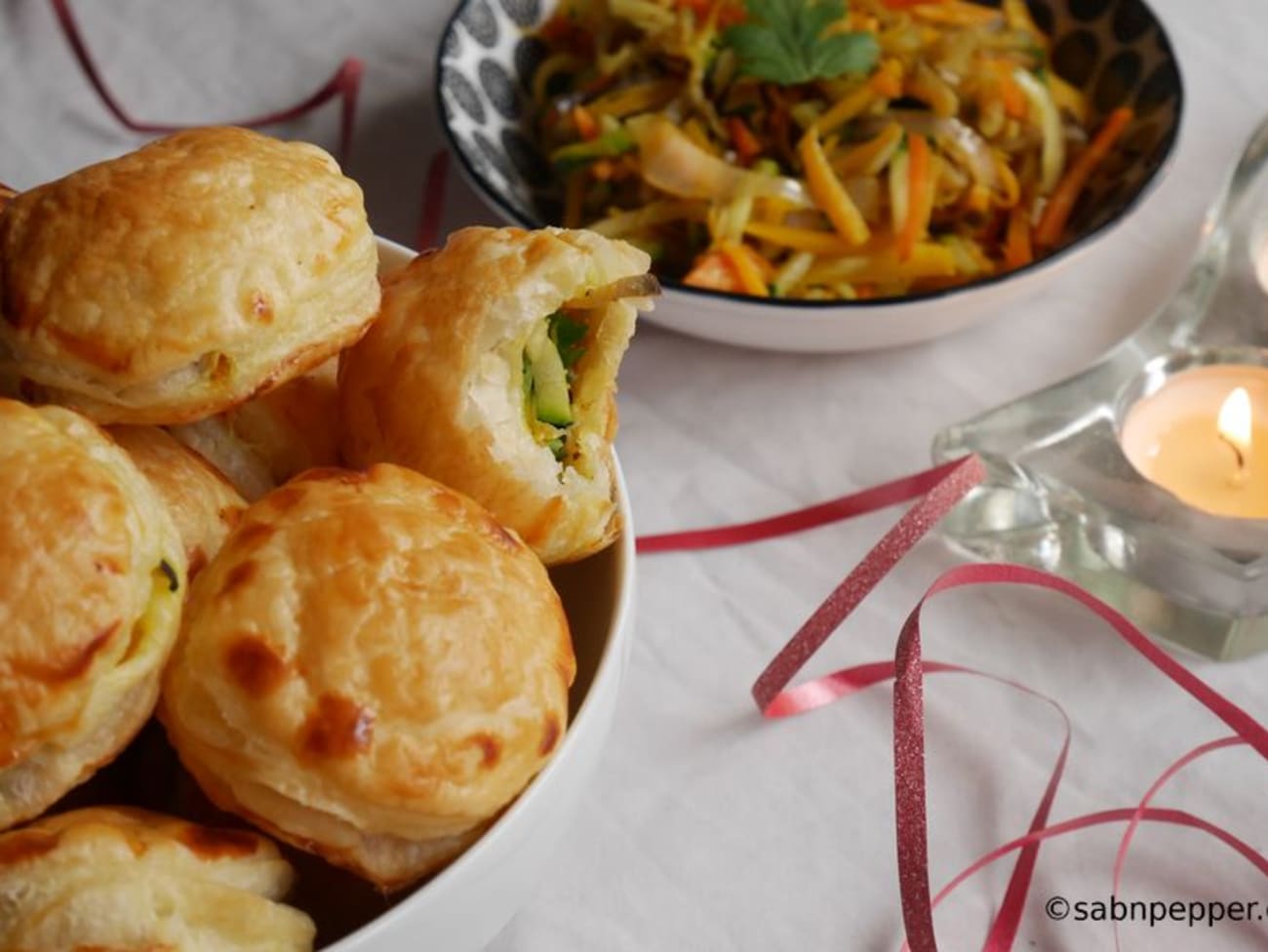 Pâtés antillais végétariens - Recette par Sab'n'Pepper