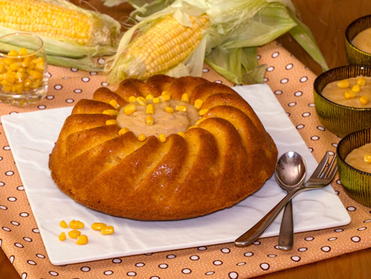 Gâteau au maïs - Recette par Jackie