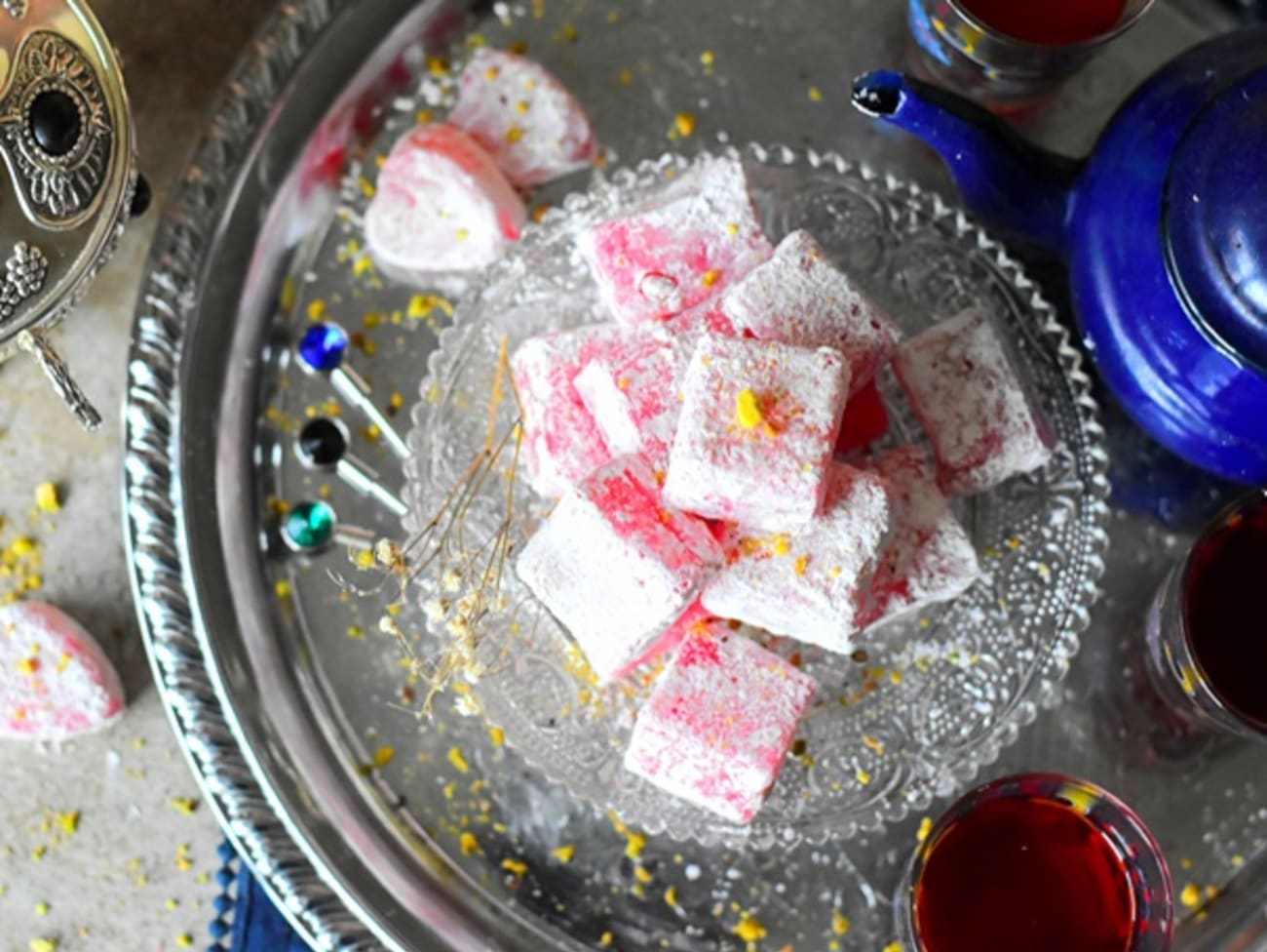 Loukoum traditionnelle sans gélatine - Recette par Mes inspirations ...