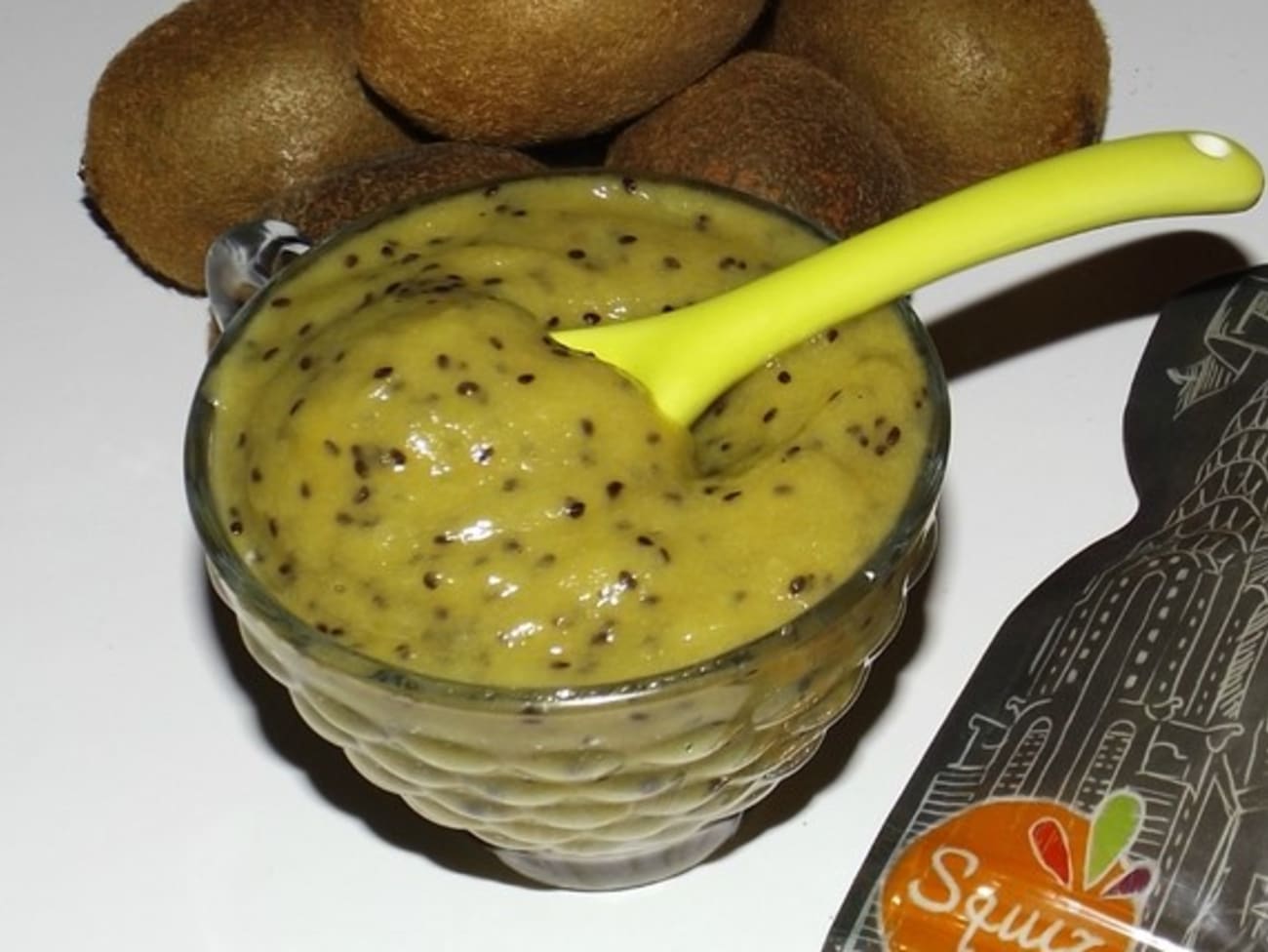 Compote de kiwi au gingembre - Recette par ça ne sent pas un peu le ...