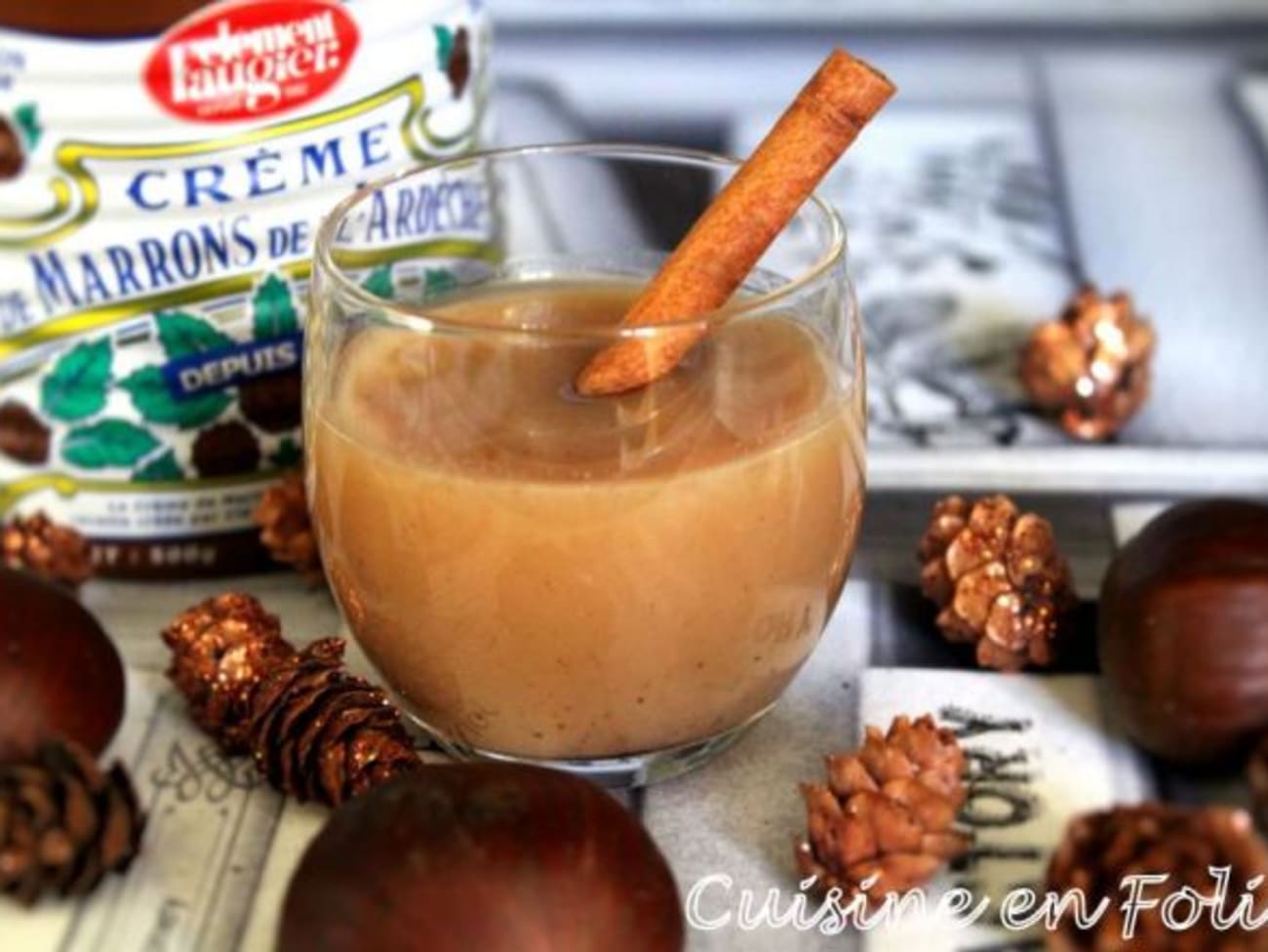 Chestnut cocktail - Recette par CUISINE EN FOLIE