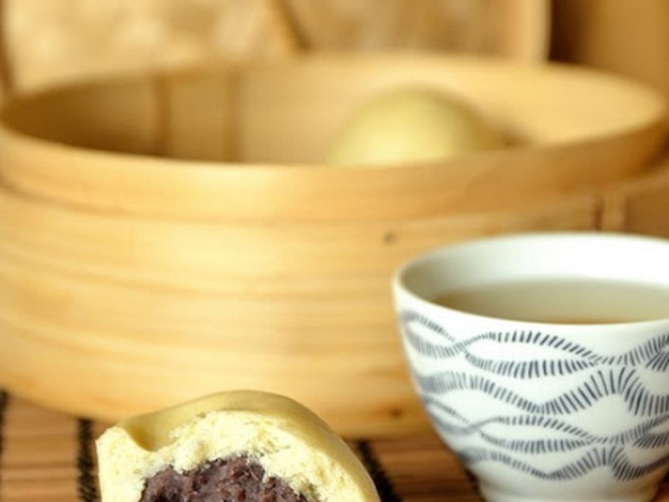 Dou sha bao : des pains vapeurs à la pâte de haricots rouges légers et ...