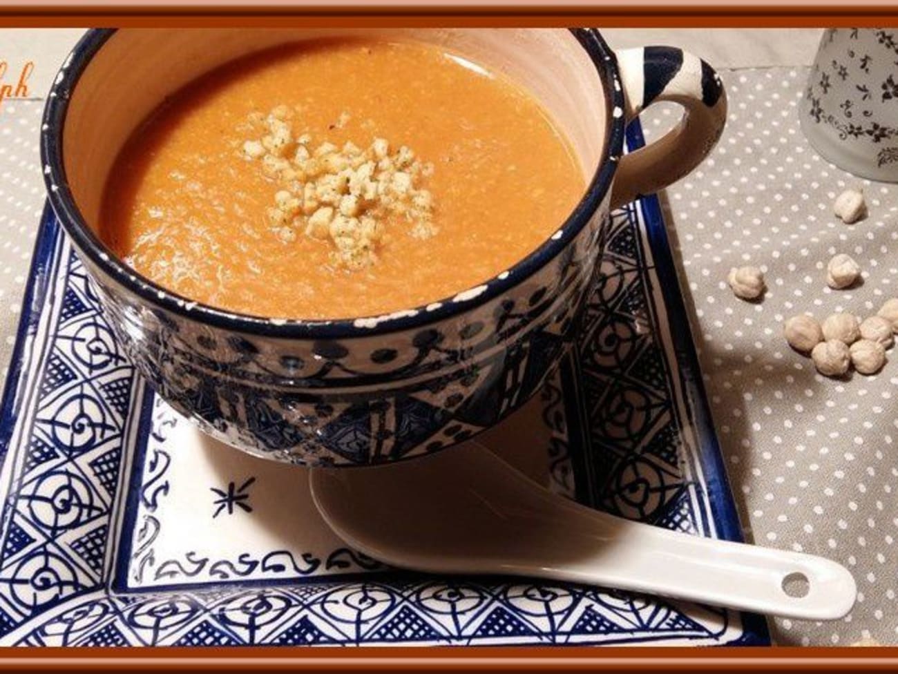 Soupe à l’orientale - Recette par Oh la gourmande