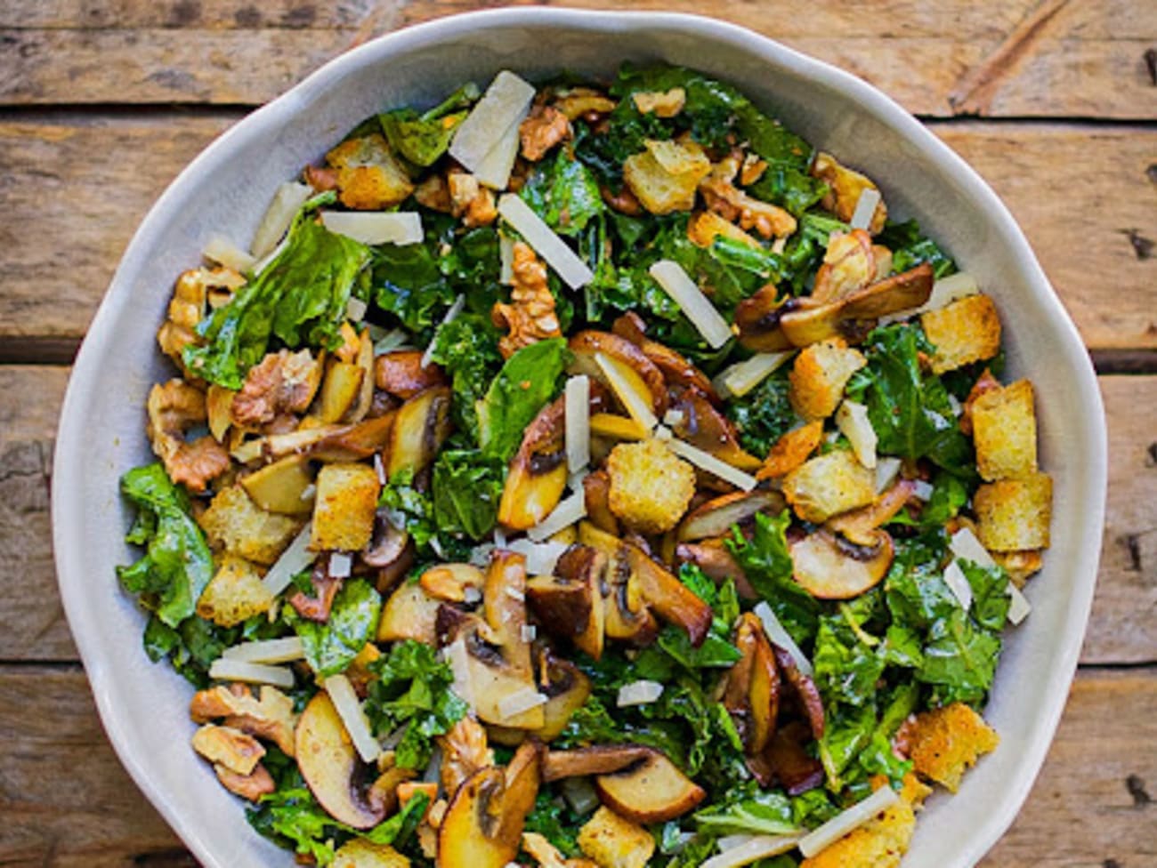 Salade de chou kale - Recette par Nicolas le Cuisinier