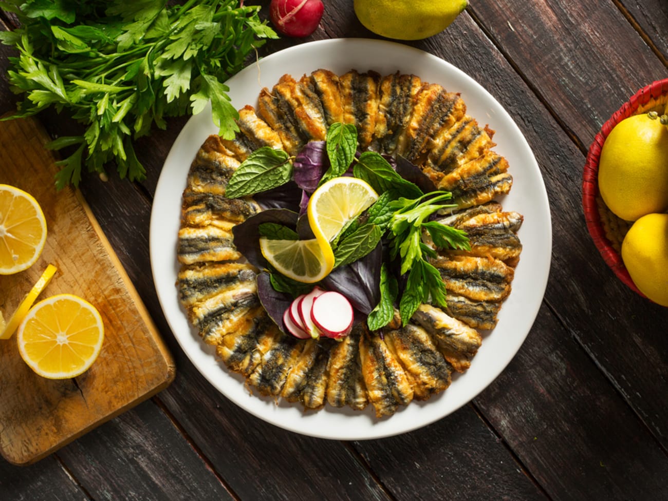 Anchois Frits "Hamsi Tava" à la Turque - Recette par Iran-Cuisine
