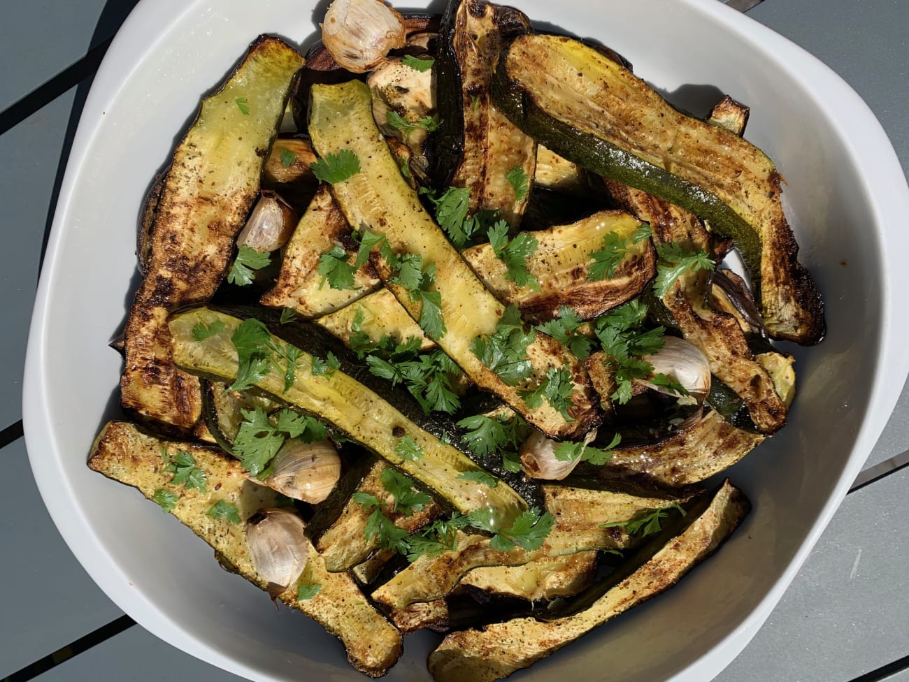 Courgettes et aubergines rôties au four - Recette par Avis de Gourmets