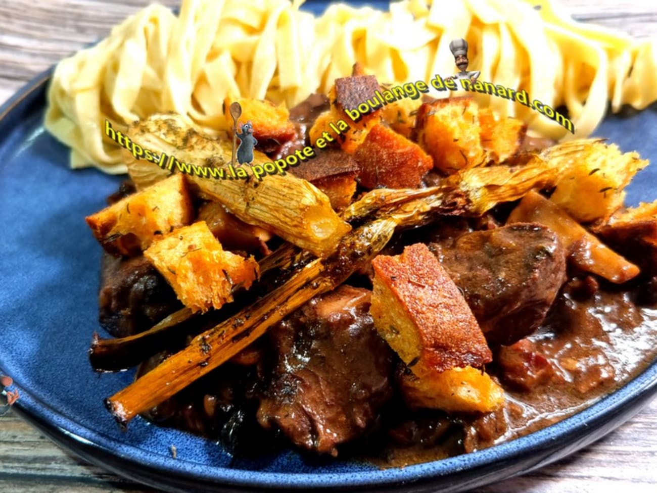 Civet de cuissot de chevreuil - Recette par Le popoteur