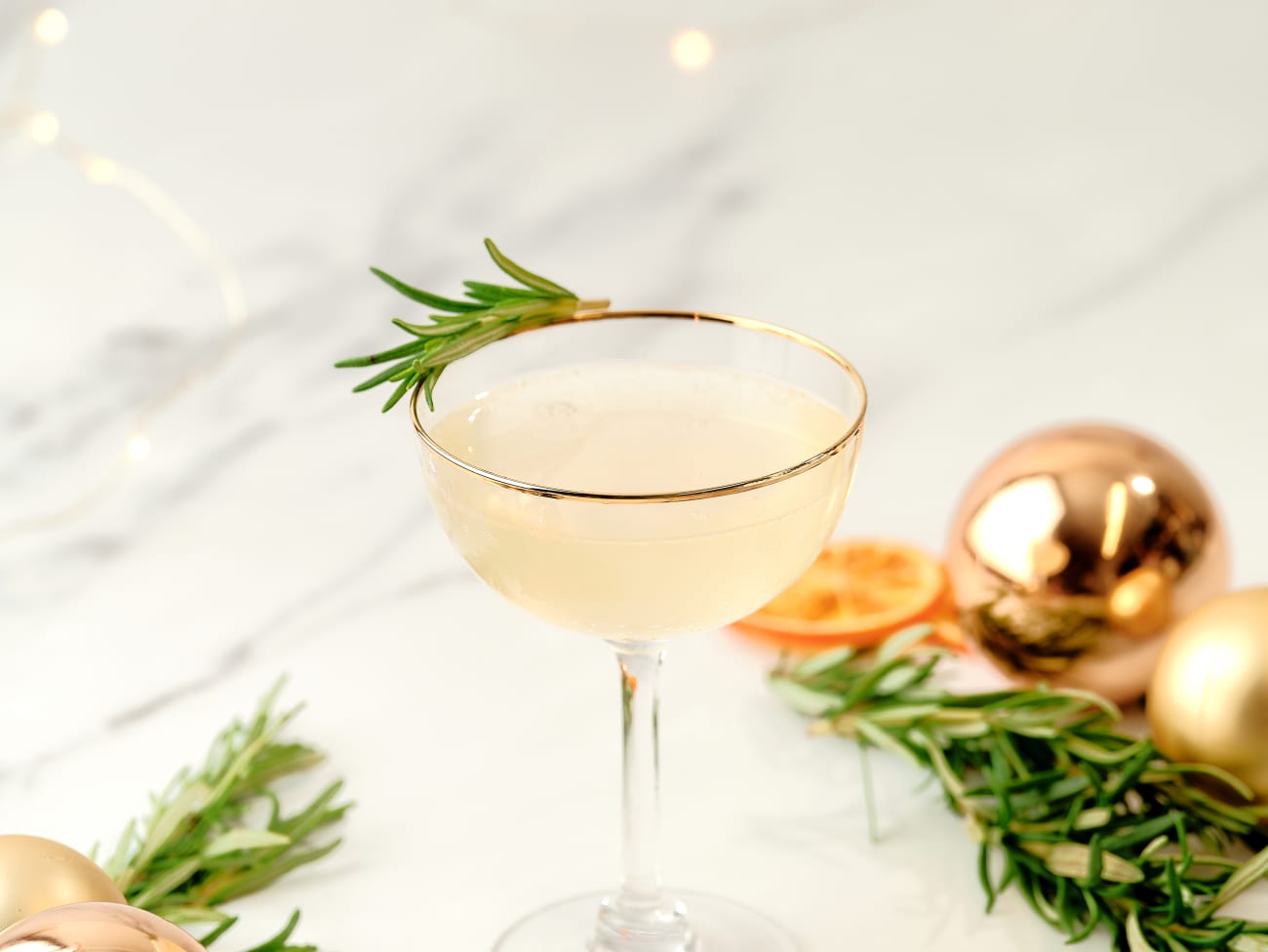 French 75 de Noël au Lind et lime gin - Recette par L’Explorateur du Goût