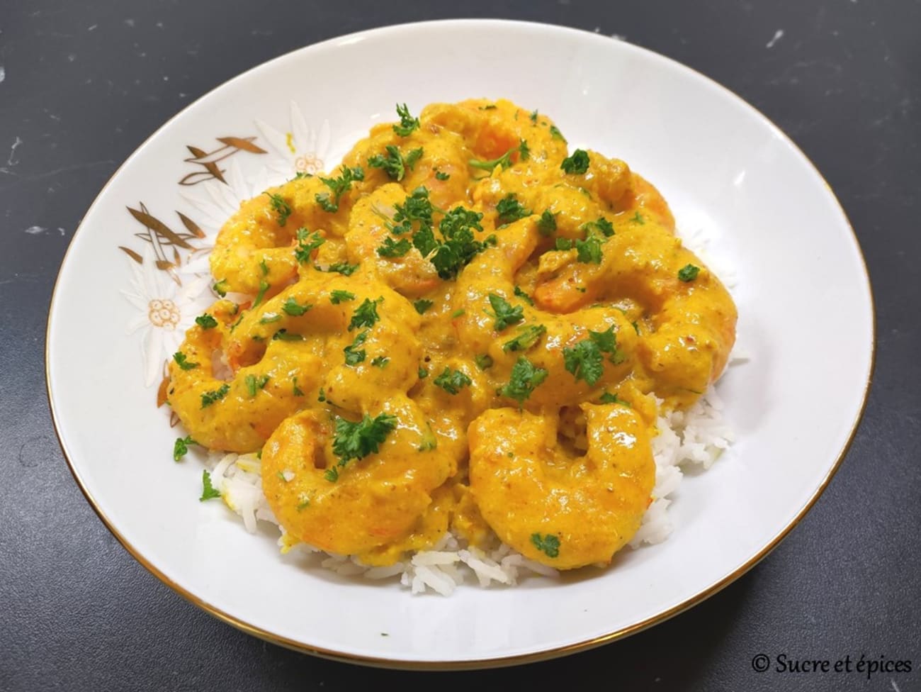 Curry De Crevettes Recette Facile Et Rapide Recette Par Sucreetepices