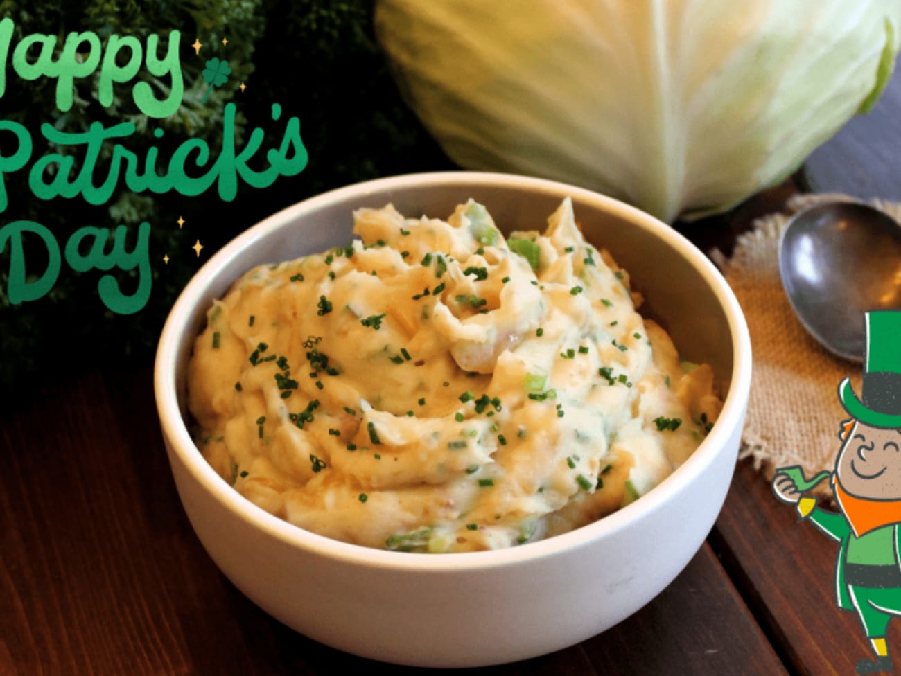 Colcannon un plat traditionnel pour la Saint-Patrick - Recette par ...