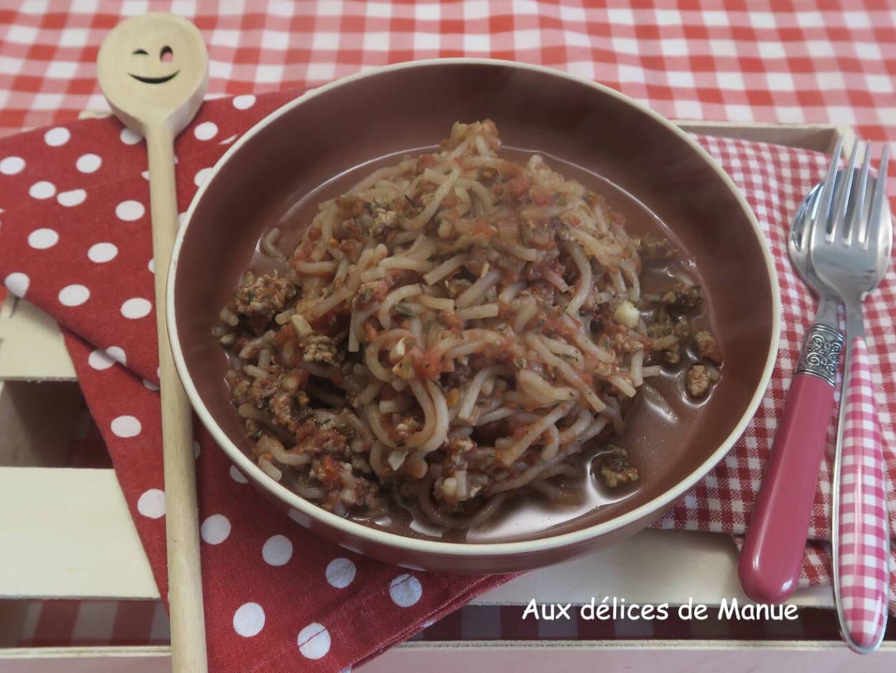 Konjac façon bolognaise - Recette par auxdelicesdemanue
