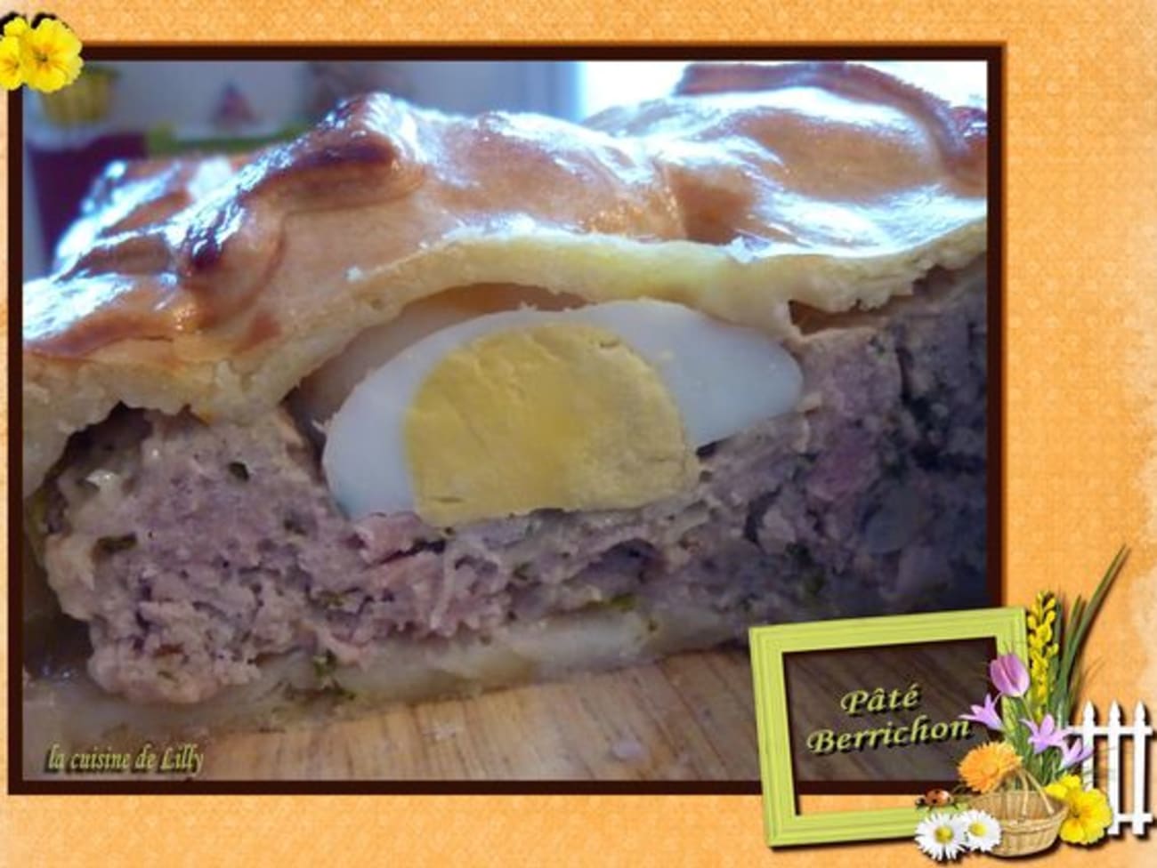 Pâté Berrichon - Recette par La cuisine de Lilly