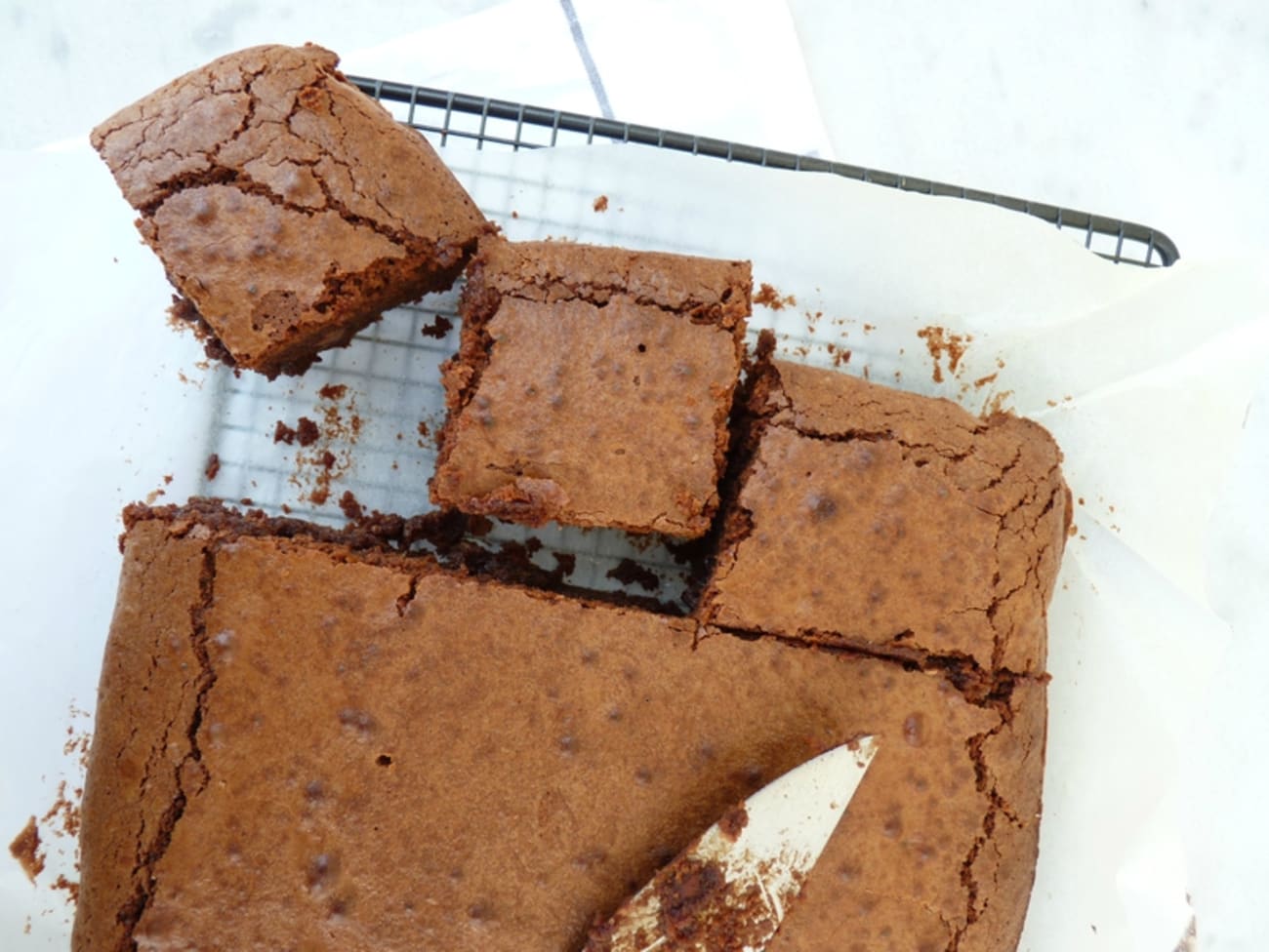 Brownie tout simple de Donna Hay - Recette par Encore une lichette