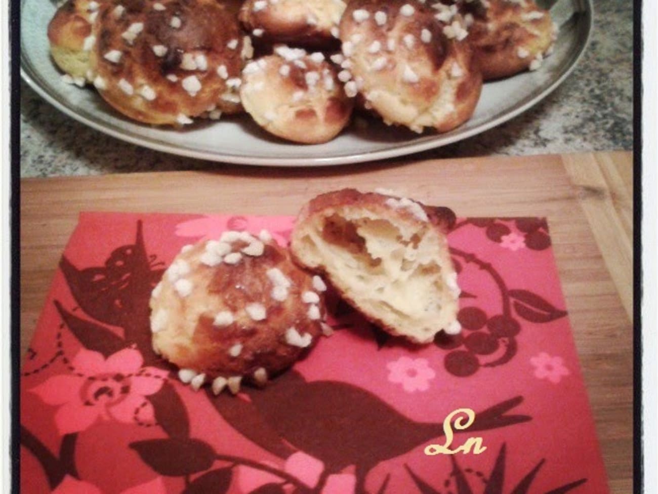 Chouquettes au sucre en grain, et plein d'astuces pour réussir sa pâte ...
