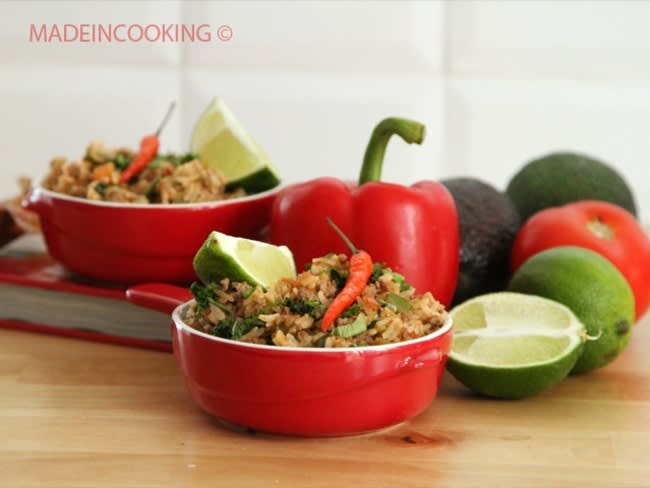 Riz mexicain express - Recette par Made in Cooking