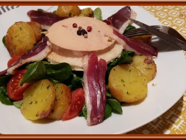 Salade Périgourdine - Recette par Oh la gourmande