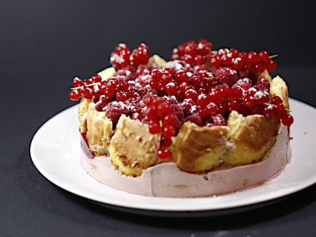 Bavarois charlotte aux framboises et mascarpone - Recette par épicétout