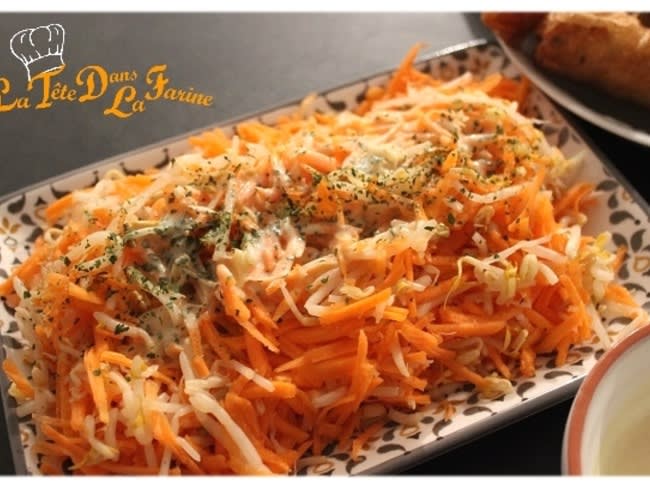 Salade Sauce chinoise - Recette par La tête dans la farine