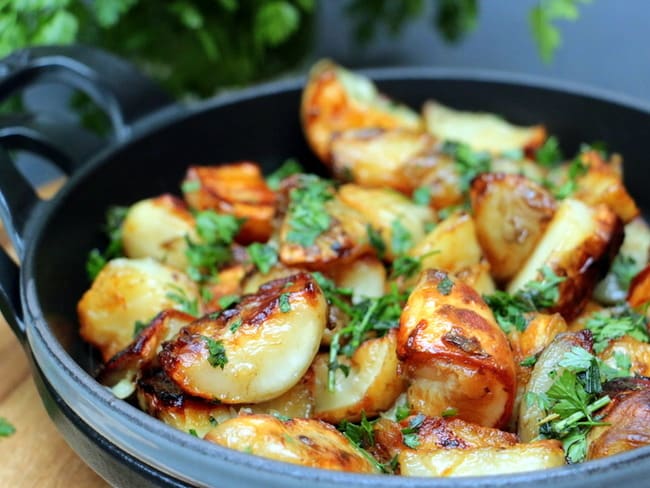 Topinambours sautés à l'estragon et au cerfeuil - Recette par Happy ...