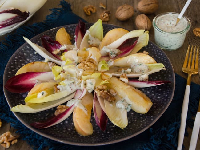 Des salades d'endives à croquer ! 5 recettes originales pour apprécier ...