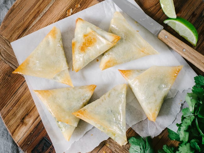 Samoussa aux légumes et épices indiennes - Recette par Tangerine Zest