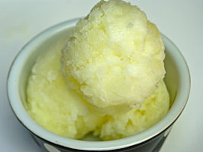 Sorbet au citron - Recette par La p'tite cuisine de Pauline