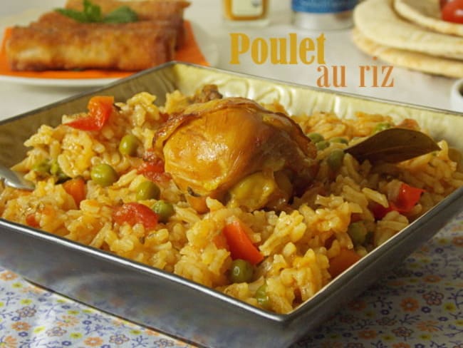 Riz au poulet - Recette par Mes inspirations culinaires