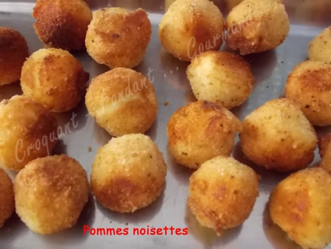 Pommes noisettes - Recette par Croquant - Fondant ... Gourmand