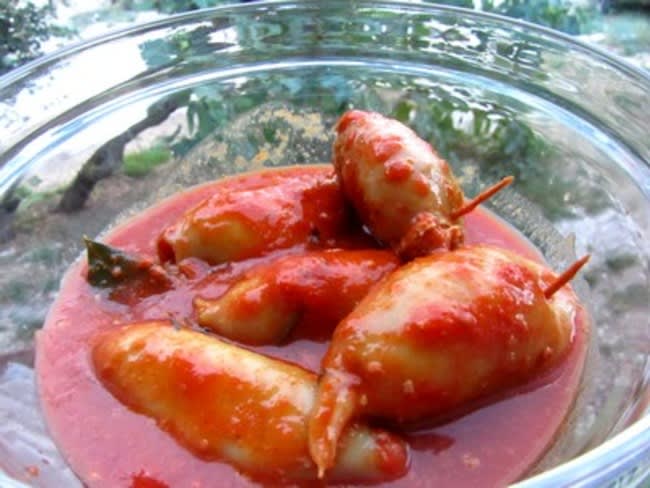 Encornets farcis - Recette par Gourmandise sans frontieres