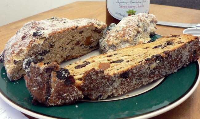 Le stollen, une recette traditionnelle allemande préparée pendant les ...