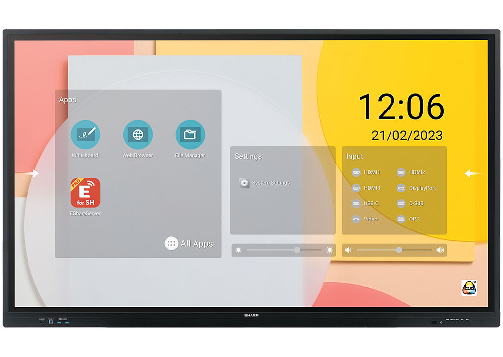 65" Interactive Touch Display