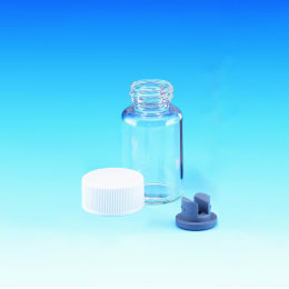 - TGK - 東京硝子器械 TryWinZ / バキュームバイアル 無色 SVF-50 50mL メラミンキャップ 液状用ブチルゴム栓付 50組 203257