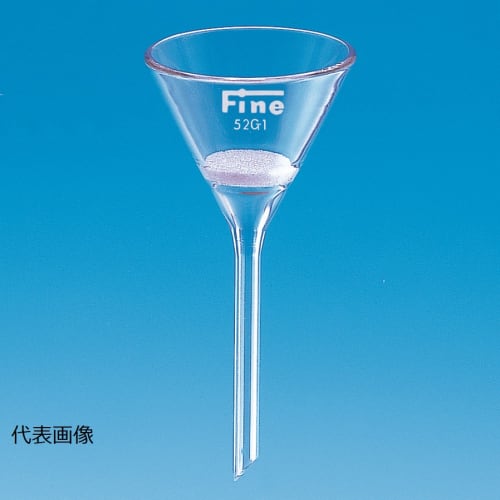 - TGK - 東京硝子器械 TryWinZ / Fine ガラスろ過器 ロート形 51G3 細目 20mL×1個