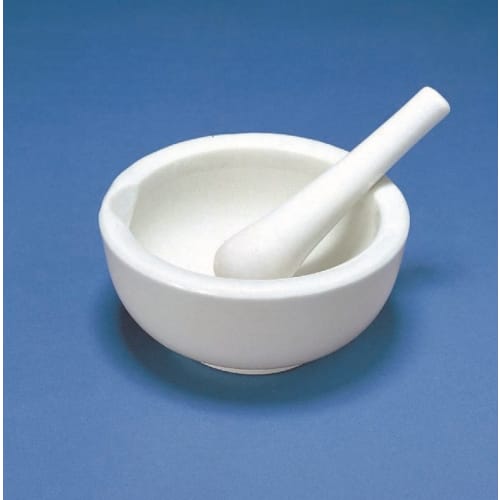 - TGK - 東京硝子器械 TryWinZ / 乳鉢磁製並 120mm 乳棒付