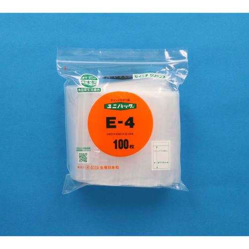 - TGK - 東京硝子器械 TryWinZ / ユニパック® E-4 100入