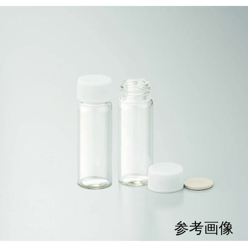- TGK - 東京硝子器械 TryWinZ / 日電理化硝子 ねじ口瓶 無色 SV-50A 50mL PP白キャップ フッ素PTFE/ニトリルパッキン組合せ 50組 250631