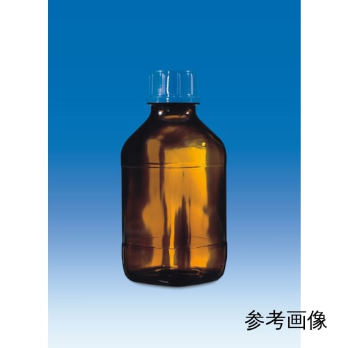 - TGK - 東京硝子器械 TryWinZ / 褐色ボトル 角型 250mL (樹脂コーティング/GL32規格)