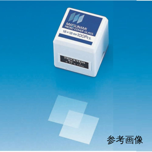 - TGK - 東京硝子器械 TryWinZ / 松浪硝子工業 カバーグラス#1 18×18 200枚 C218181