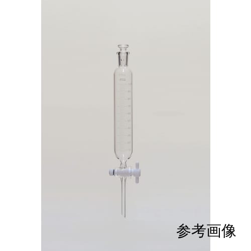 - TGK - 東京硝子器械 TryWinZ / Fine透明共通摺合せ円筒分液ロート 50mL 球栓15/25 PTFEコック付 目盛付