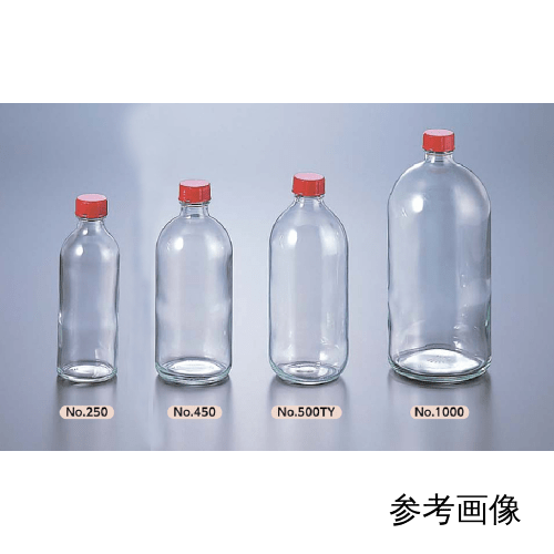 - TGK - 東京硝子器械 TryWinZ / 細口瓶 (透明)No.1000 1120mL C/P付 15入