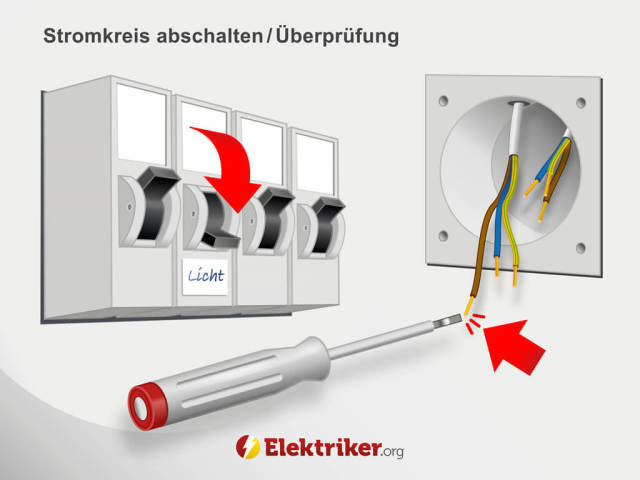 Lichtschalter anschließen » So funktioniert es!