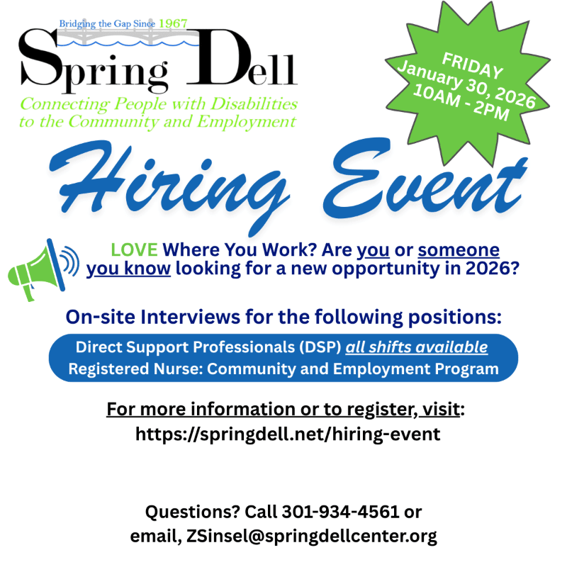 Spring Dell Hiring Event! Ready for a New Opportunity in 2026?!